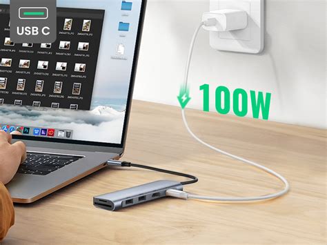 Ugreen Usb C To Ports Usb A Hub Hdmi Tf Sd With Pd Power Supply Space Gray Umart Com Au