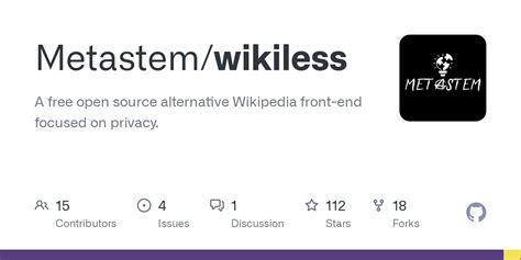 Wikiless Docker Compose Yml At Main Metastem Wikiless GitHub