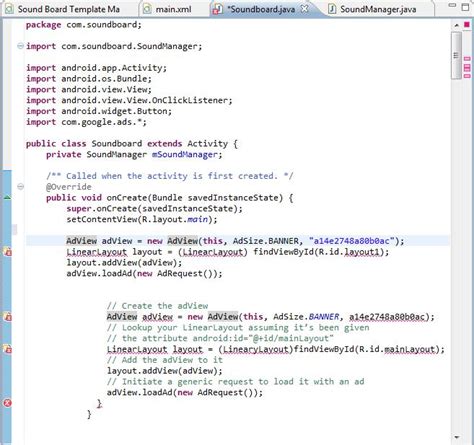 Admob Adds Arent Showing Up In Android Eclipse Please Help Stack Overflow