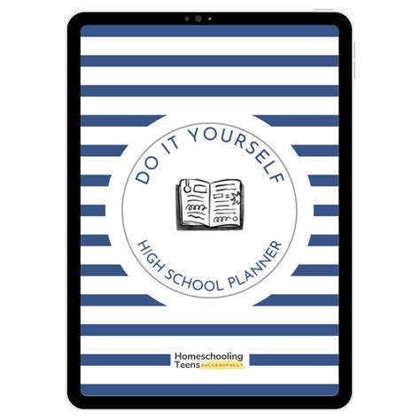 Diy High School Planner Homeschoolingsuccessfully