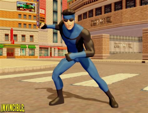 (MMD Model) Mark Grayson (Invincible Blue Suit) by josugomezofficialnew on DeviantArt