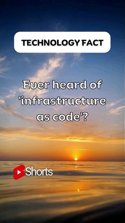 ever heard of infrastructure as motivationcode softwaredevelopment