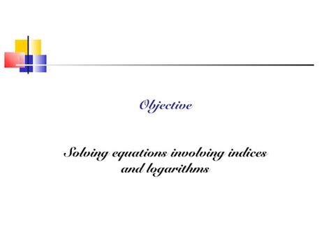 C Solving Equations Ppt