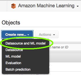 Understanding Amazon Machine Learning Workflow Tutorial