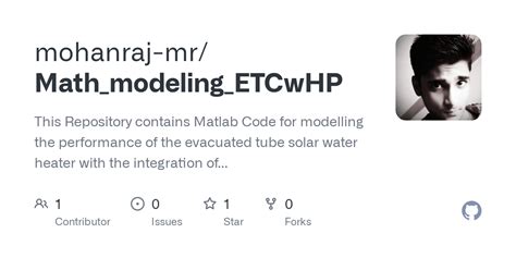 Github Mohanraj Mrmathmodelingetcwhp This Repository Contains Matlab Code For Modelling
