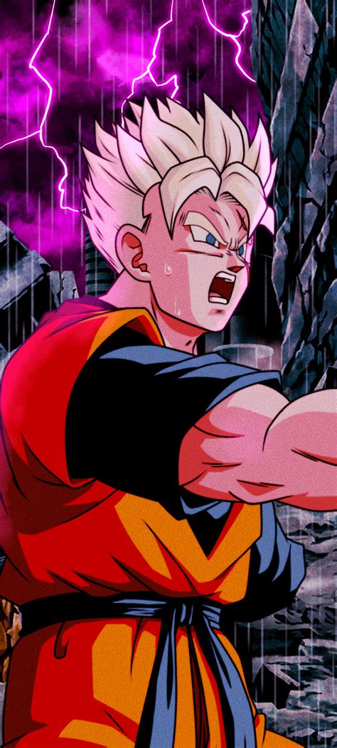 Str Future Gohan Phone Wallpaper Rdbzdokkanbattle