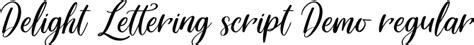 Delight Lettering Script Font Konstantine Studio FontSpace