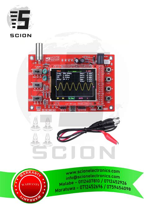 digital oscilloscope diy kit dso138 clone pre order scion