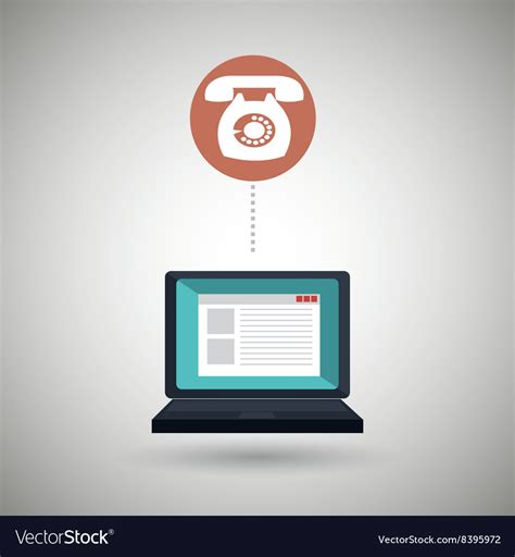 Laptop Computer Design Royalty Free Vector Image