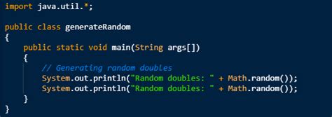 Using Mathrandom Java Mutliple Times Tastesample