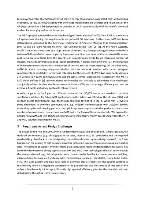 Massive Machine‐type Communications In 5g Pdf