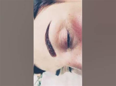 🌺Напыление бровей пигментами permablend#татуаж #пермабленд # ...