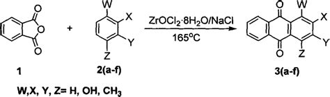 Efficient Environment Friendly Synthetic Method For Dye Anthraquinone Derivative Eureka Patsnap