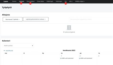 Moodle Dashboard And My Courses Digipedagogical Guidelines