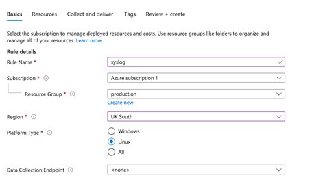 creating and onboarding a syslog forwarder into sentinel azure vm easy