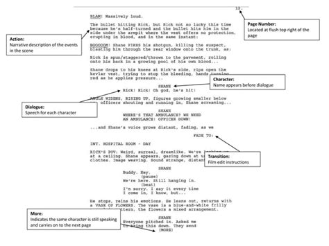 walking dead script analysis ppt
