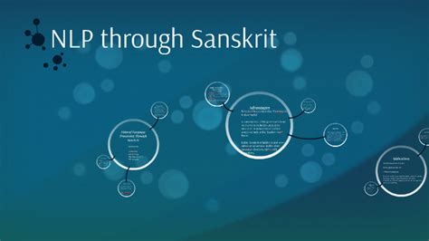 Nlp Through Sanskrit By Srinidhi Prahlad On Prezi