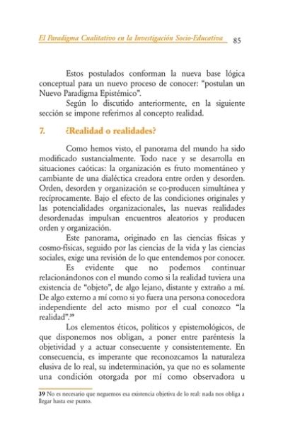 El Paradigma Cualitativo