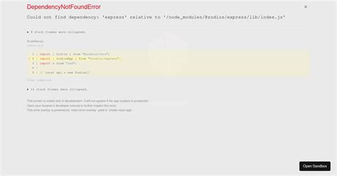 Zodios Playground Codesandbox