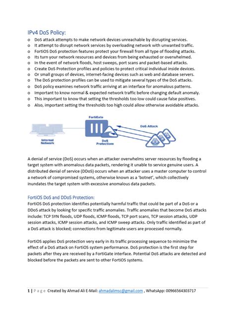 78 Ipv4 Dos Policy Theory Pdf Denial Of Service Attack Internet