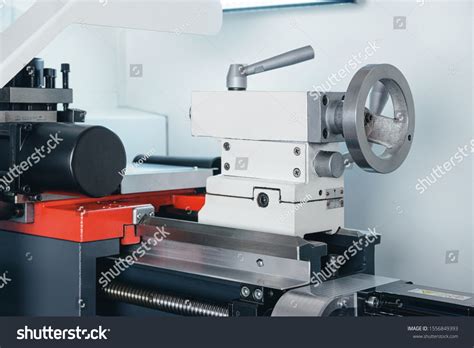 Tailstock Cnc Industrial Lathe Turning Machine Stock Photo Shutterstock
