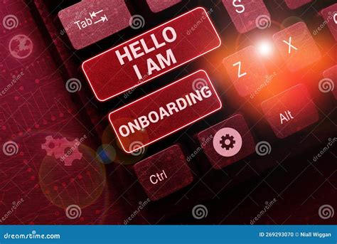 Inspiration Showing Sign Hello I Am Onboarding Business Showcase Action Process Of Integrating
