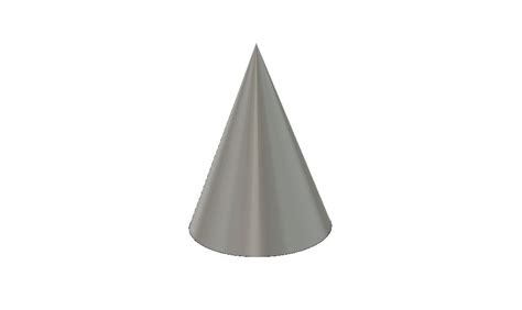 Cone basic geometric shape by Ondřej Stříteský Download free STL model Printables com