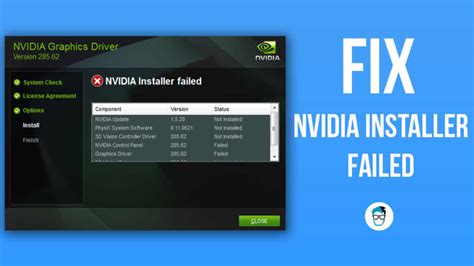 Fix Nvidia Installer Failed Error In Windows DIY Guide
