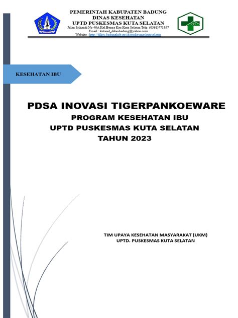 Pdsa Kesehatan Ibu Pdf