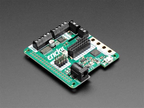 adafruit crickit hat para raspberry pi robótica electronilab