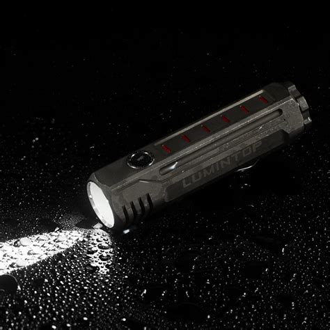 Lumintop Thor 6 Titanium 370lm 1200m 21700 Thrower Lep Flashlight Nealsgadgets