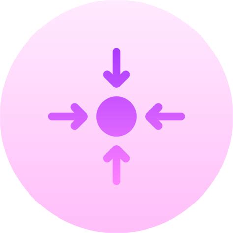 Concurrency Basic Gradient Circular Icon