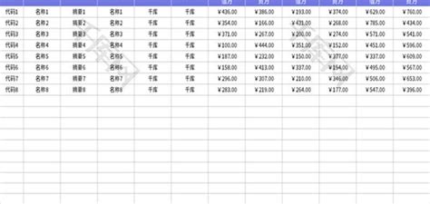 现金日记账统计表excel模板 千库网 Excelid：175756