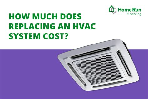 How Much Does It Cost To Replace An HVAC System Home Run Financing