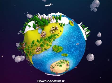 عکس کارتونی کره زمین