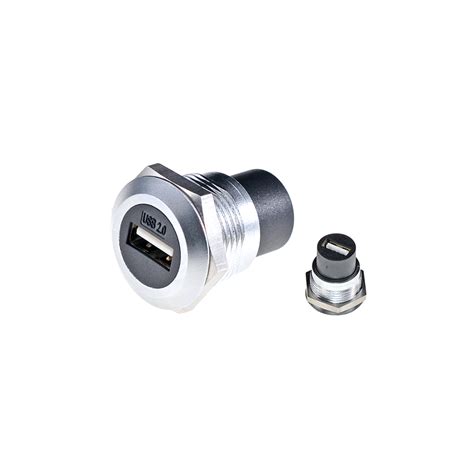 Usb Extension Connector Panel Mount Usb 2 0 Port Jack Coupler • Mktechnic