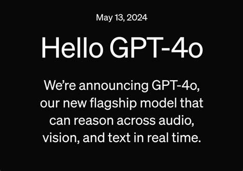 Yair Kivaiko On Linkedin Artificialintelligence Openai Gpt4o Techinnovation Multimodalai