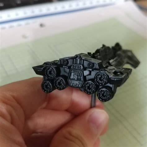 3d Printable Spirit Of Fire Phoenix Class Support Vessel By Jonathan