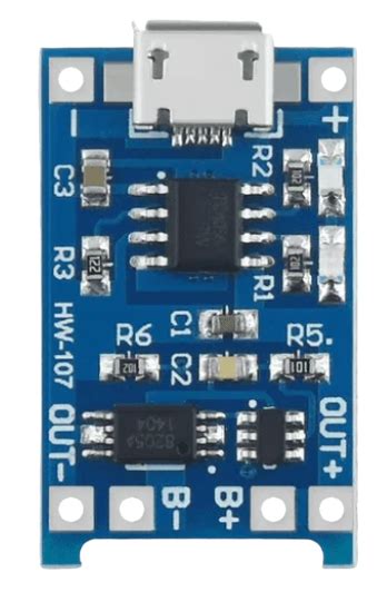 Schematic Symbol For TP4056 Module The TP4056 1A Li Ion Lithium