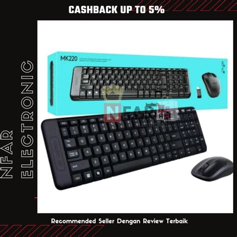 Jual Logitech Mk Wireless Combo Keyboard Dan Mouse Keyboard Office Jakarta Pusat Nfar