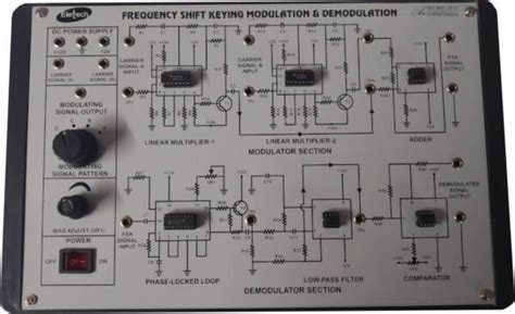 Frequency Shift Keying Modulation Demodulation Trainer Kit At Best