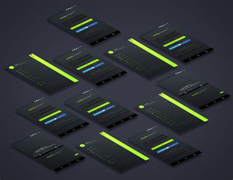 Side Menu Mobile APP UI UX Inspiration Interface On Behance