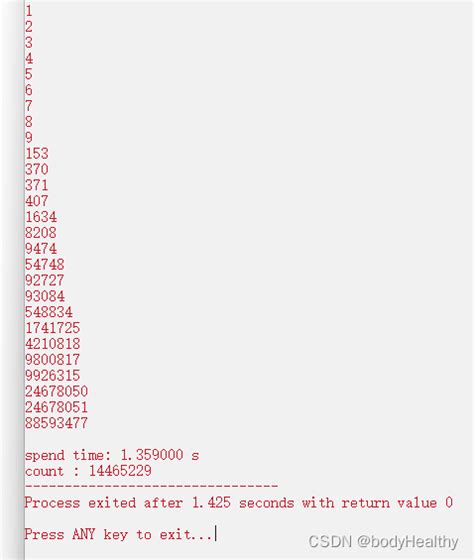 求解自幂数的一种算法一个n位正整数如果等于它的n个数字的n次方和该数称为n位自方幂数。设计求3~6位自 Csdn博客