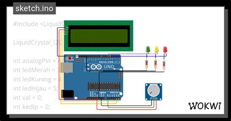 Input Analog I2c Wokwi Esp32 Stm32 Arduino Simulator