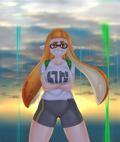 Splatoon Ink Rain By Imaginaricide On Deviantart