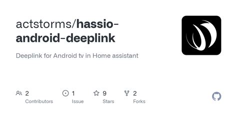 github actstorms hassio android deeplink deeplink for android tv in