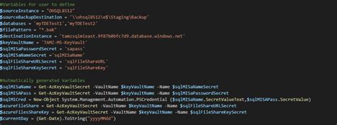 Moving Databases With Tde To Azure Sql Mi Azure Infrastructure As Code