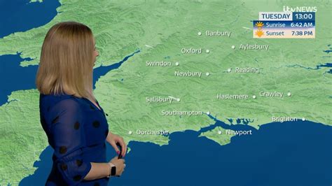 Philippa Drew Itv Meridian Weather 01apr2025 Youtube