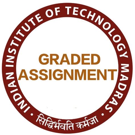 Graded Assignment Iitm Youtube