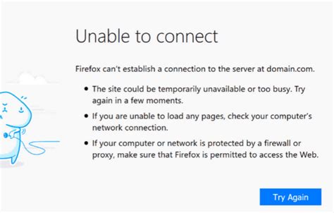 Como Corrigir O Erro “errconnectionrefused” Ajuda Hostgator